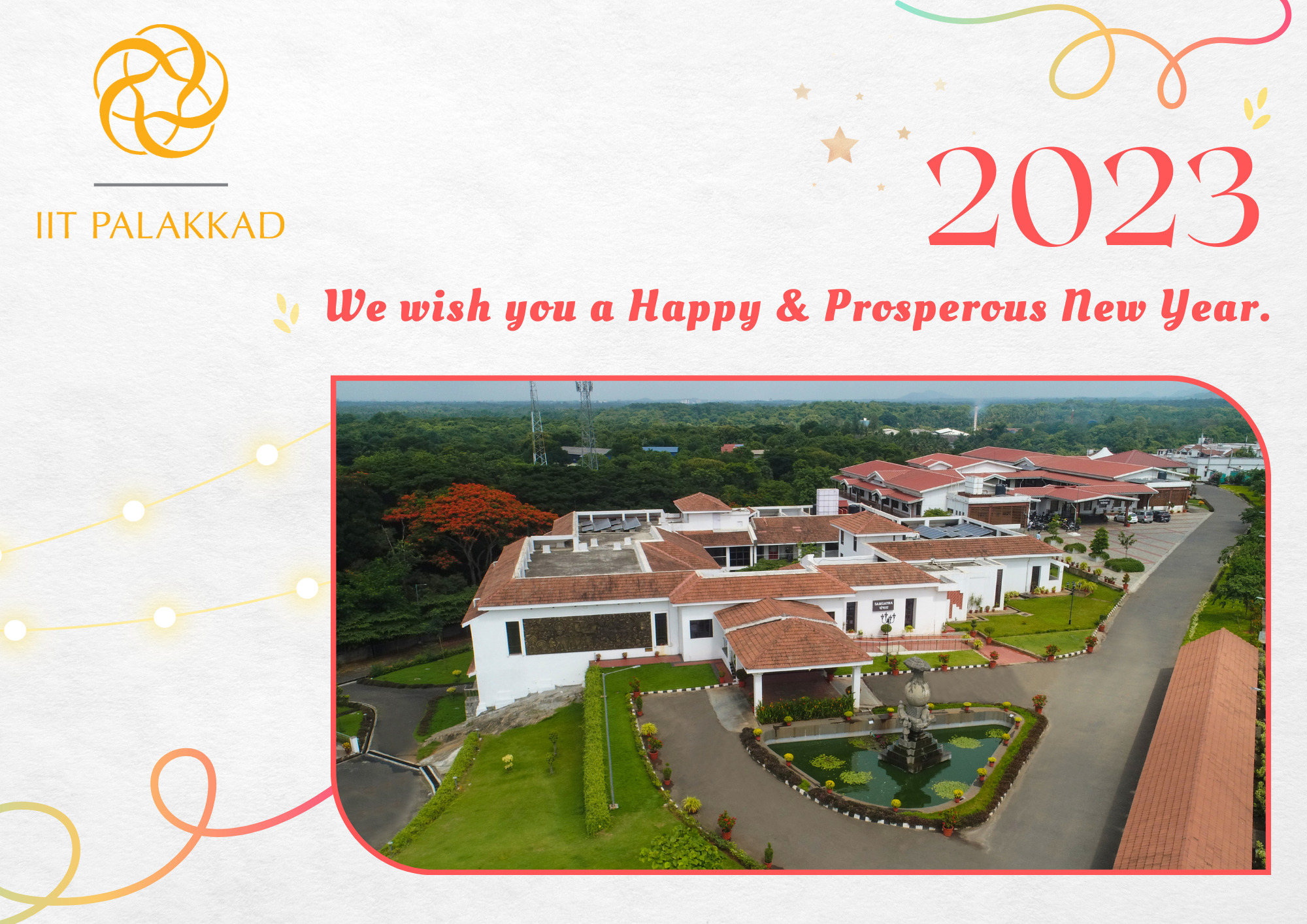 Joyous New Year Wishes from IIT Palakkad! | IIT Palakkad